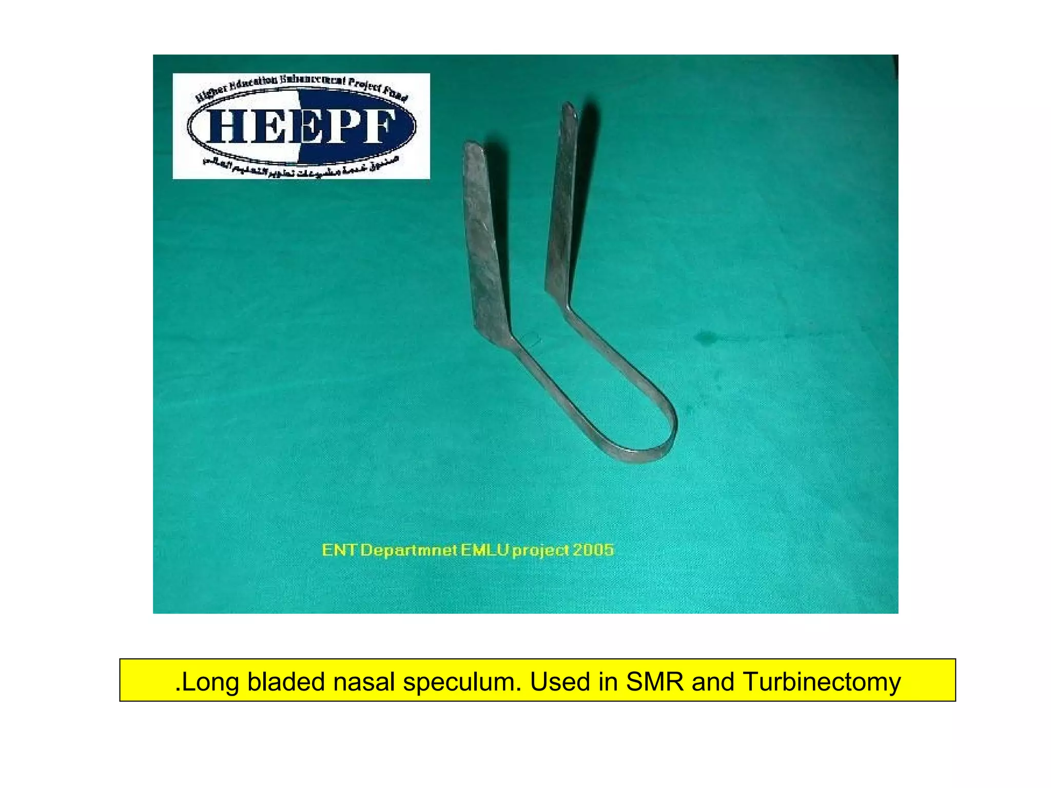 Ent instruments | PPT