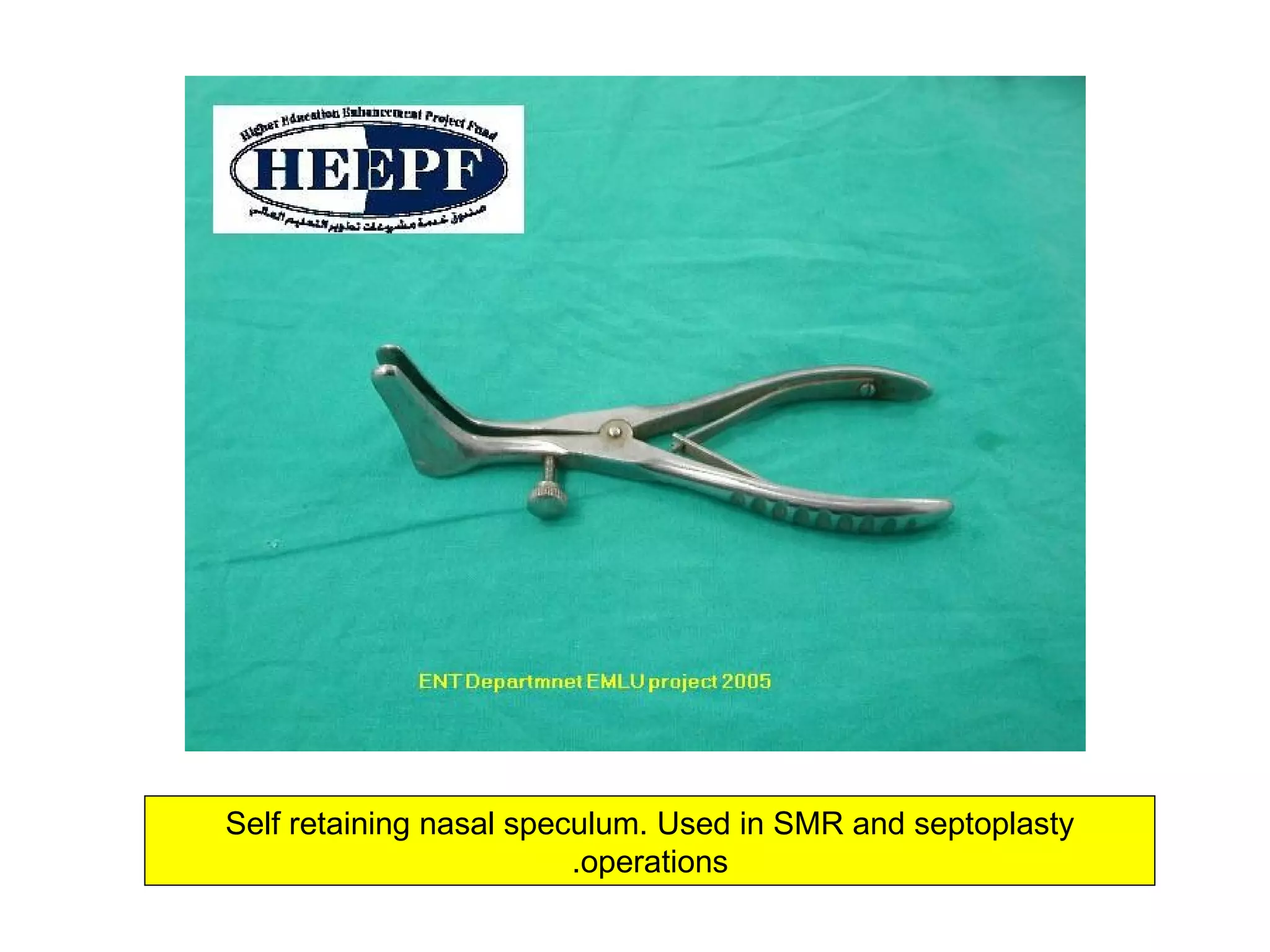 Ent instruments | PPT