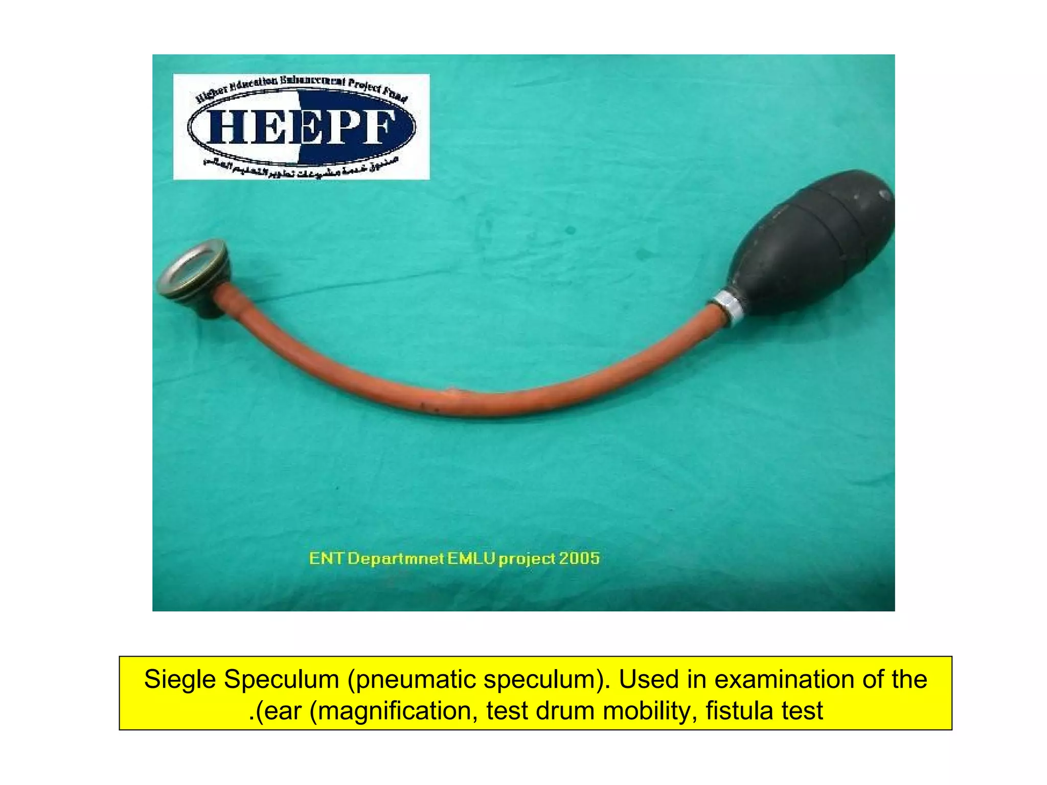 Ent instruments | PPT