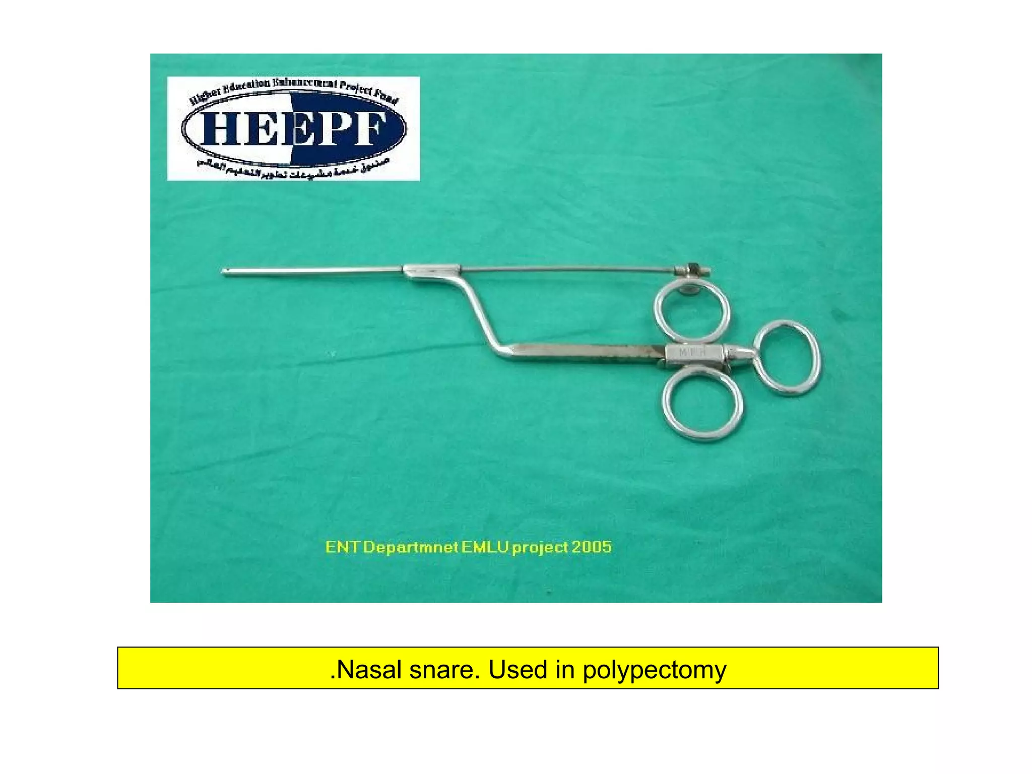 Ent instruments | PPT