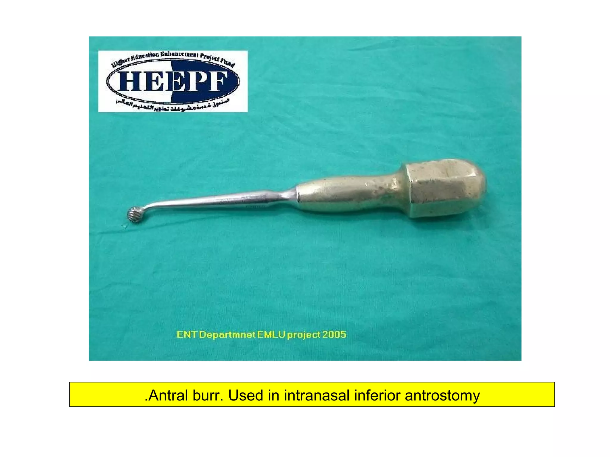 Ent instruments | PPT