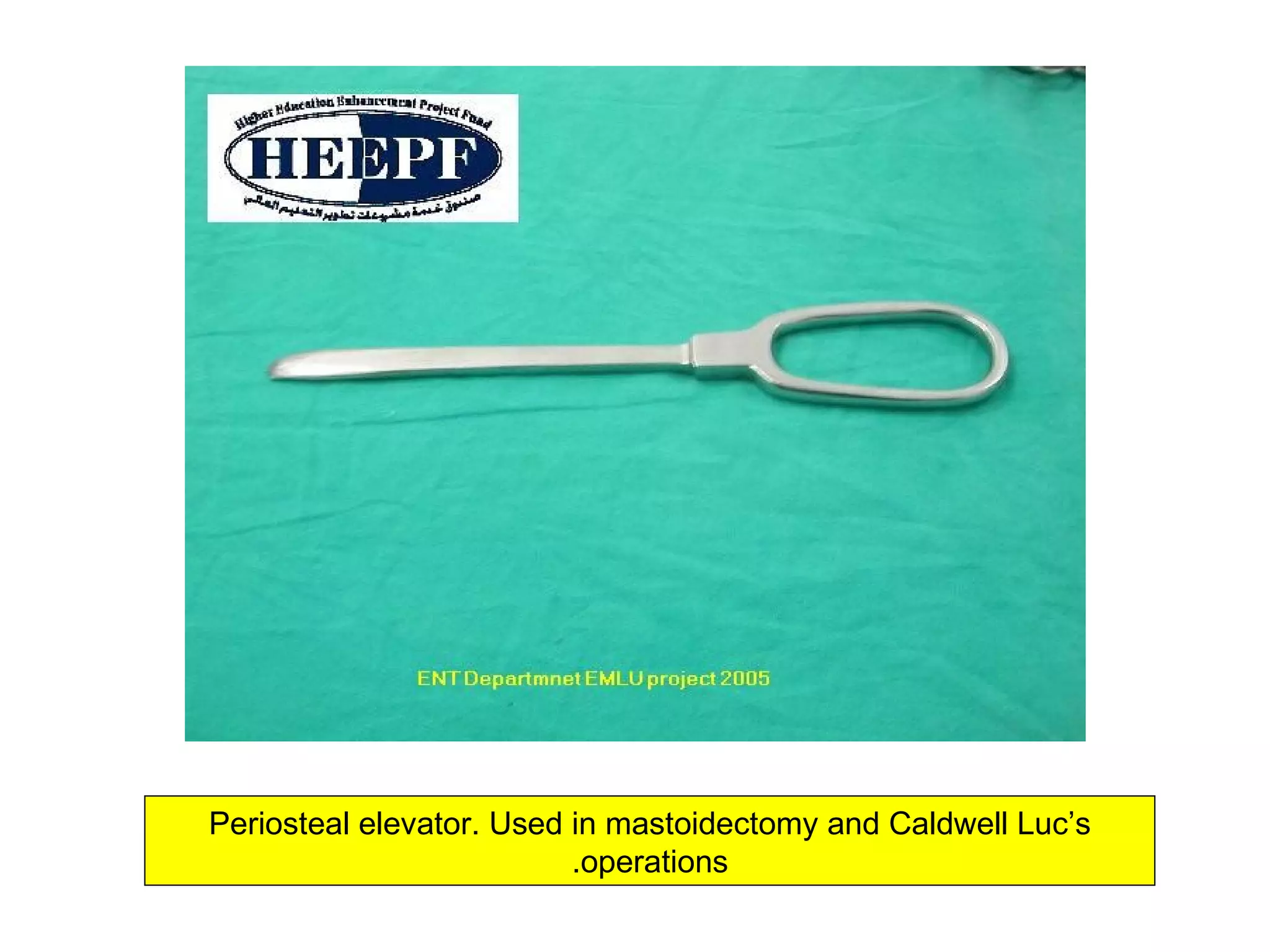 Ent instruments | PPT