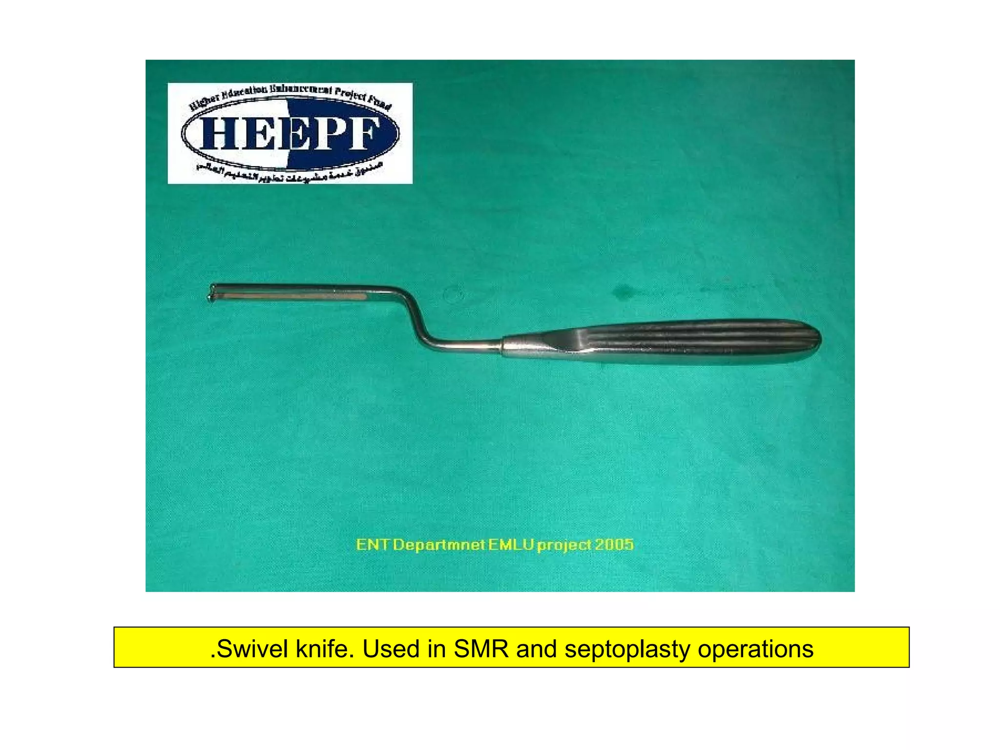 Ent instruments | PPT