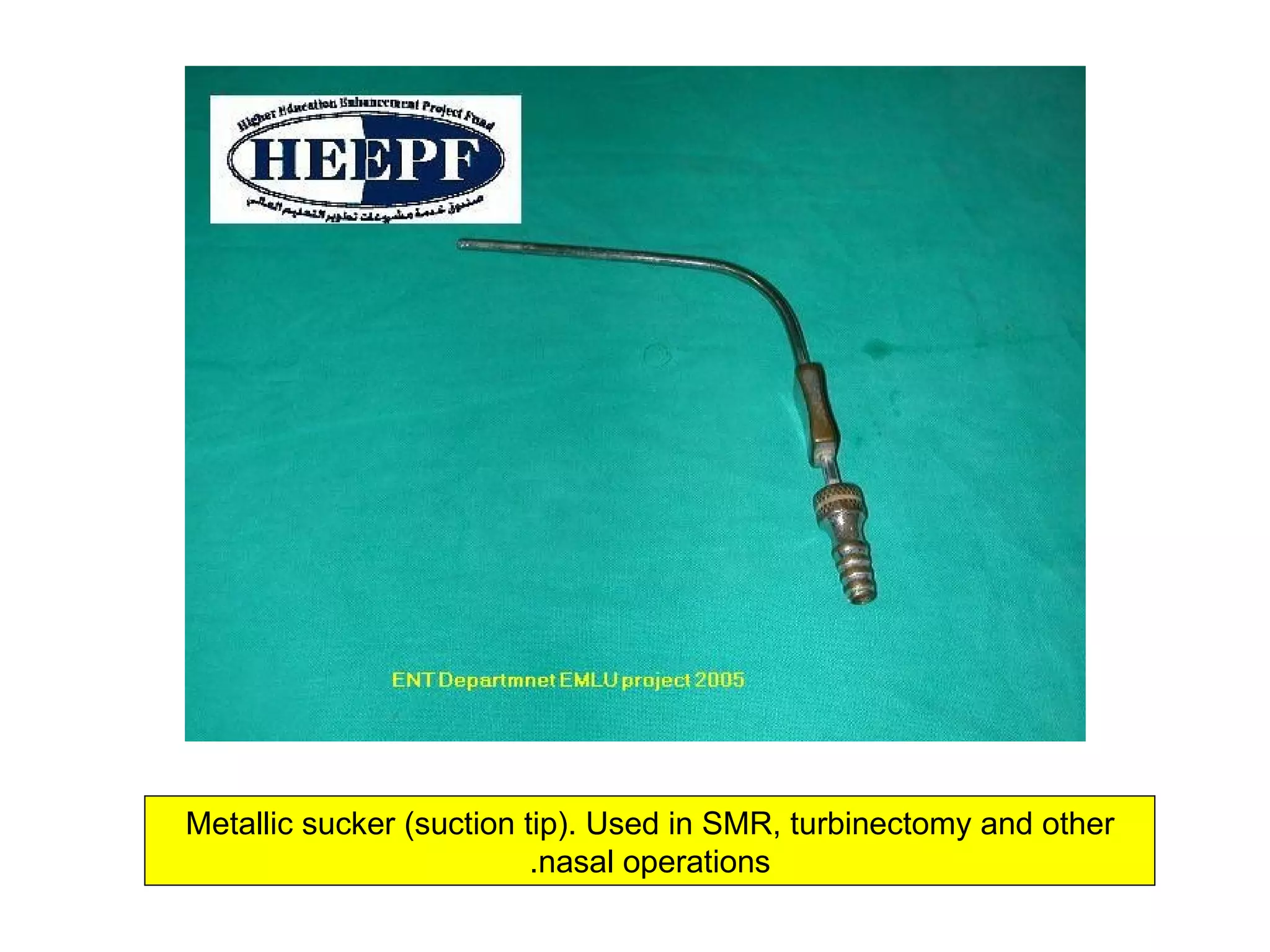 Ent instruments | PPT