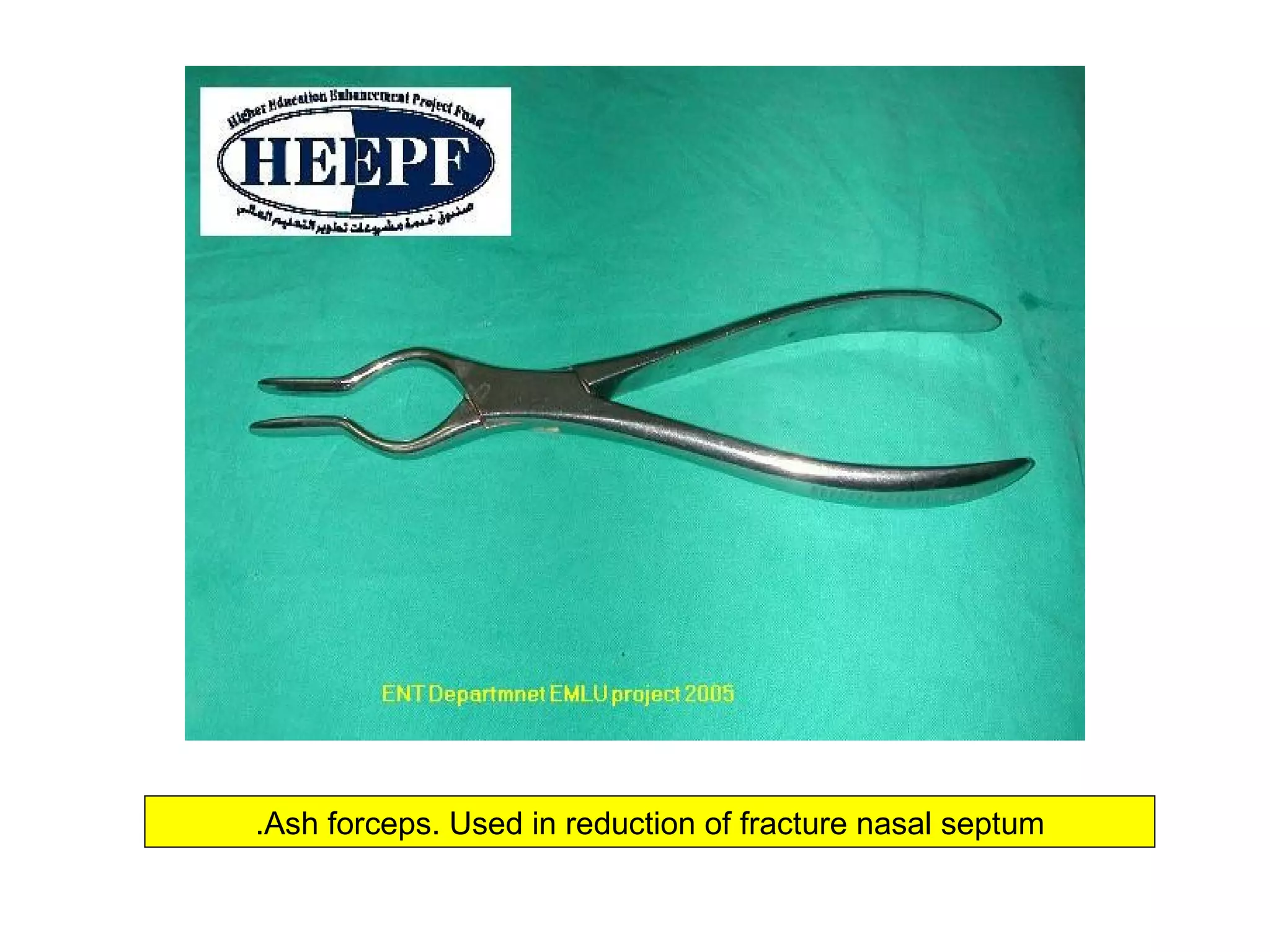 Ent instruments | PPT