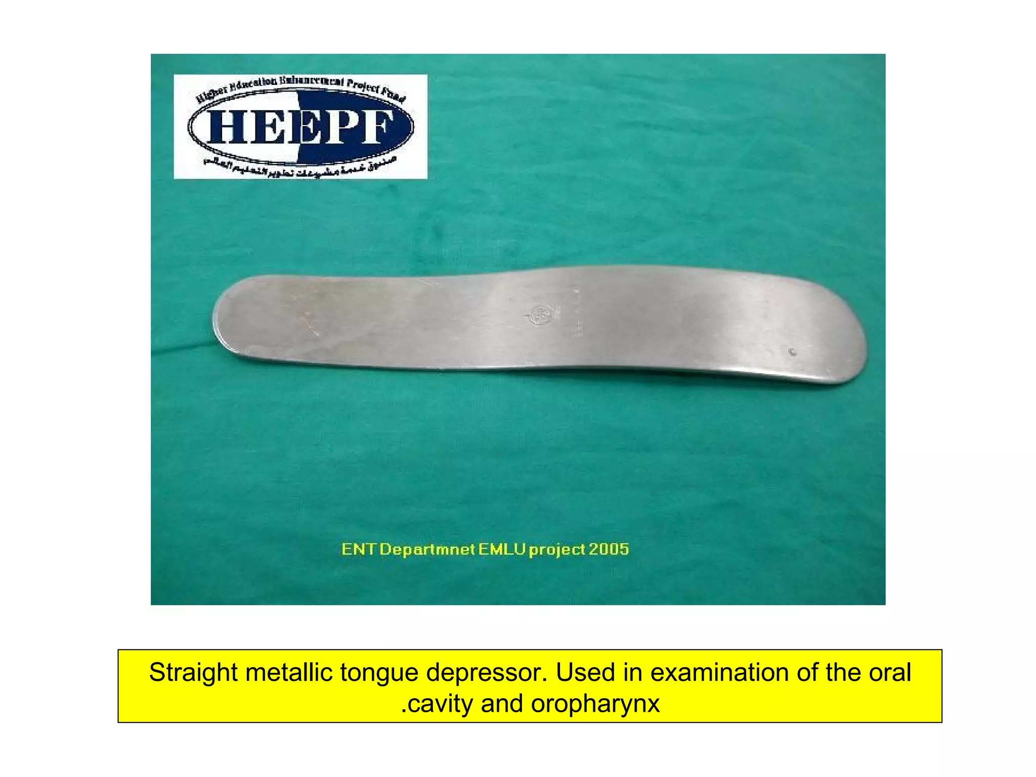 Ent instruments | PPT
