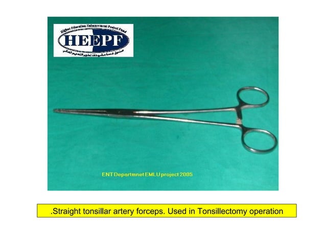 Ent instruments | PPT