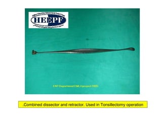 Ent instruments | PPT