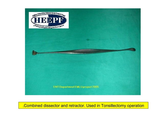 Ent instruments | PPT