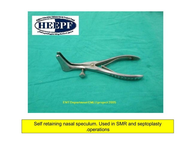 Ent instruments | PPT