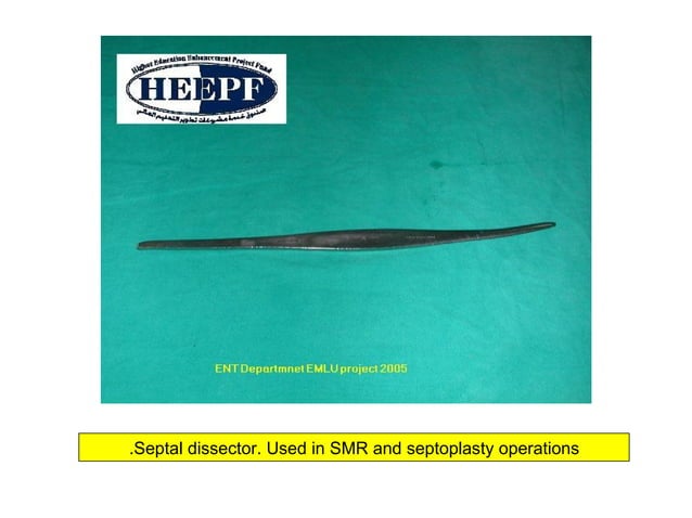 Ent instruments | PPT