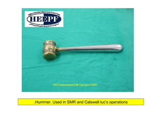 Ent instruments | PPT
