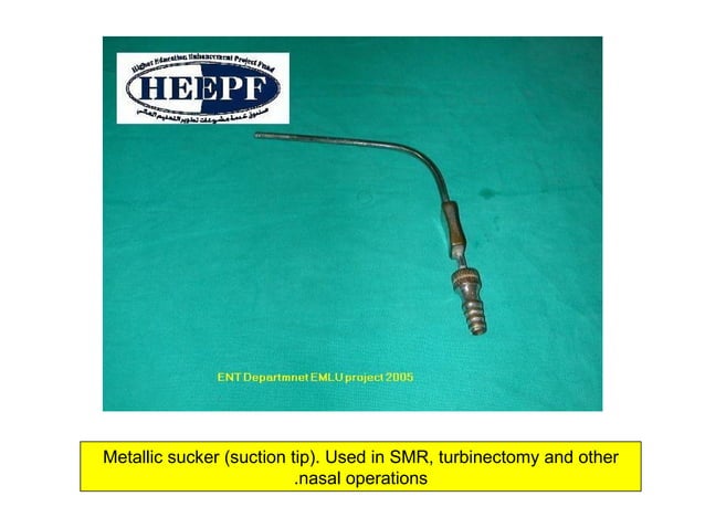 Ent instruments | PPT