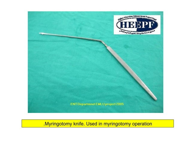 Ent instruments | PPT
