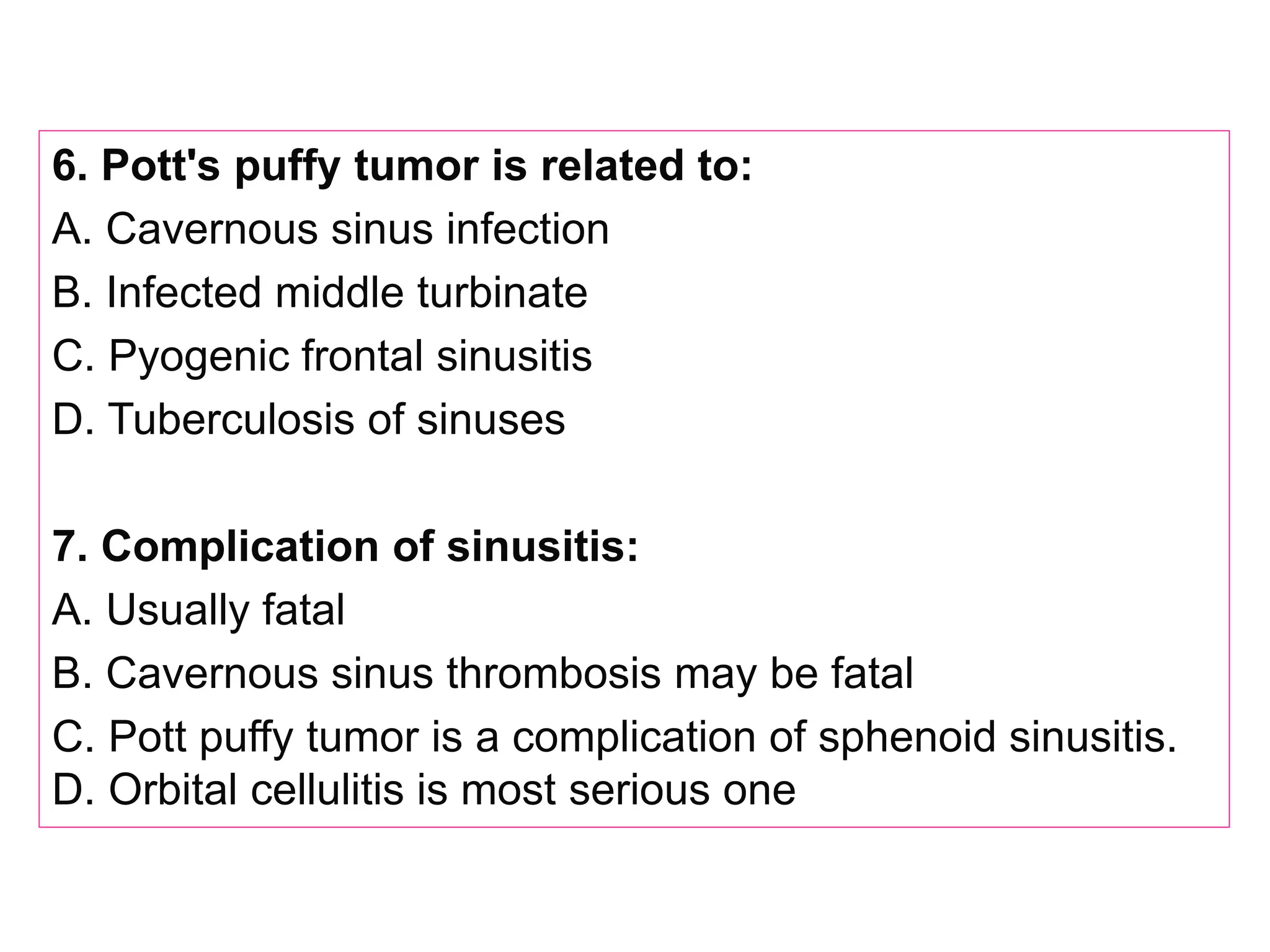 ENT - Sinusitis.pptx