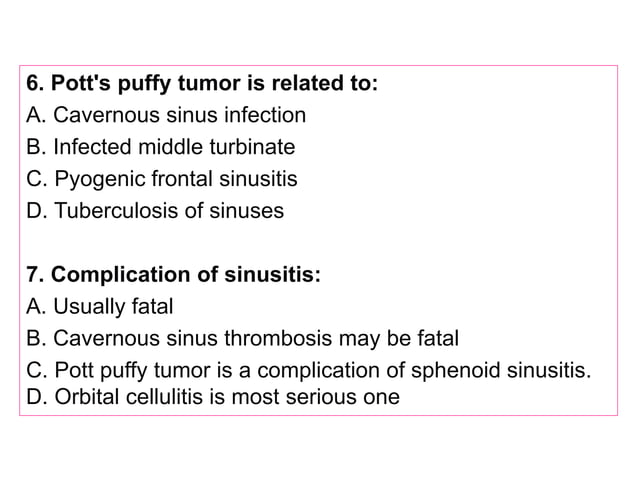 ENT - Sinusitis.pptx