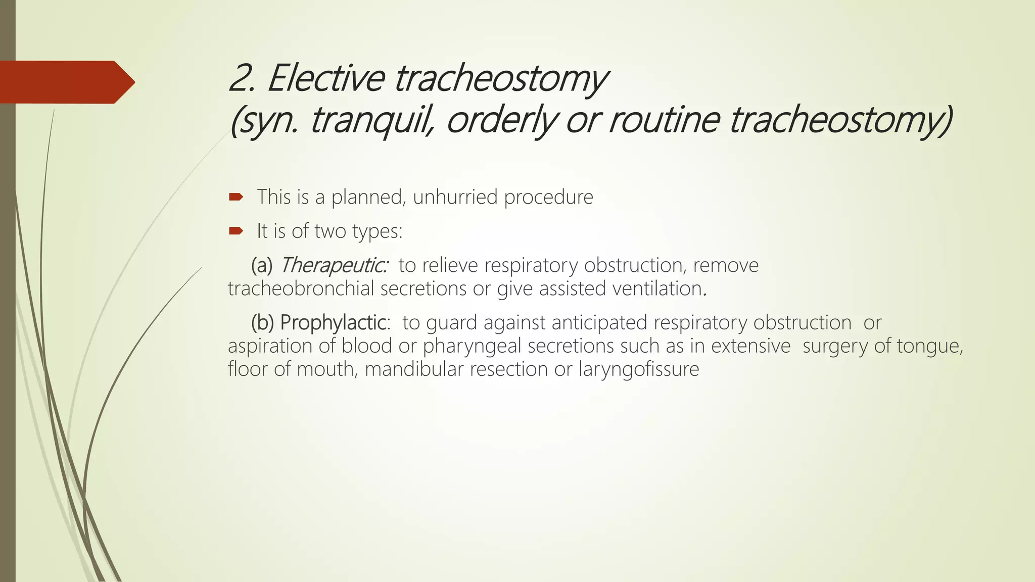 TRACHEOSTOMY | PPTX
