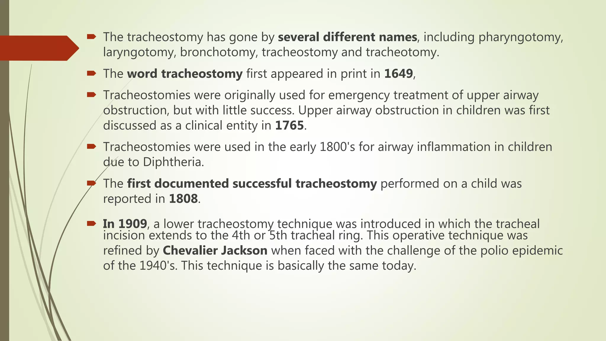 TRACHEOSTOMY | PPTX