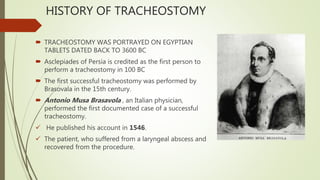 TRACHEOSTOMY | PPTX | Death, Injury, or Military Conflict | Sensitive ...