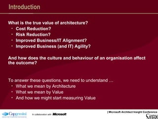 what is the value of architecture | PPT