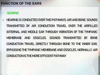 ENT ent assessment is a type of assessment used | PPT