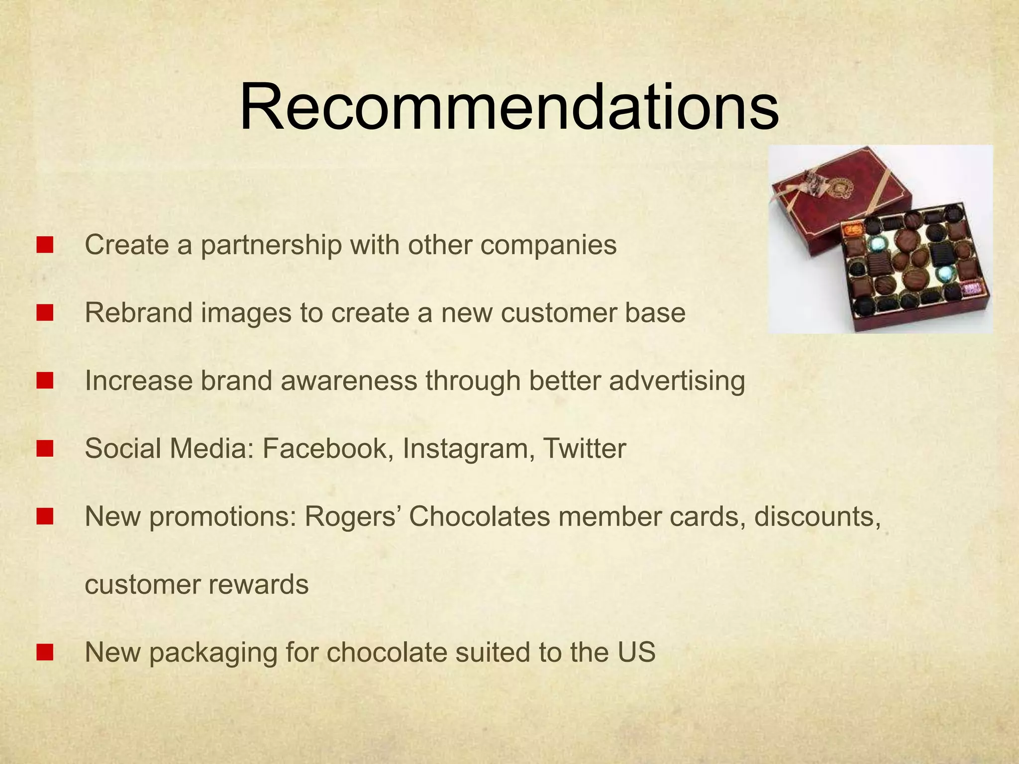 Rogers' Chocolate Case Study | PPTX | Business Accounting & Finance ...