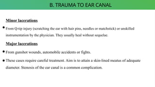 Diseases of External Ear (ENT department) | PPTX