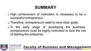 FUNDAMENTALS OF ENTREPRENEURSHIP ENT300 | PPT
