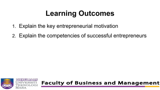 FUNDAMENTALS OF ENTREPRENEURSHIP ENT300 | PPT
