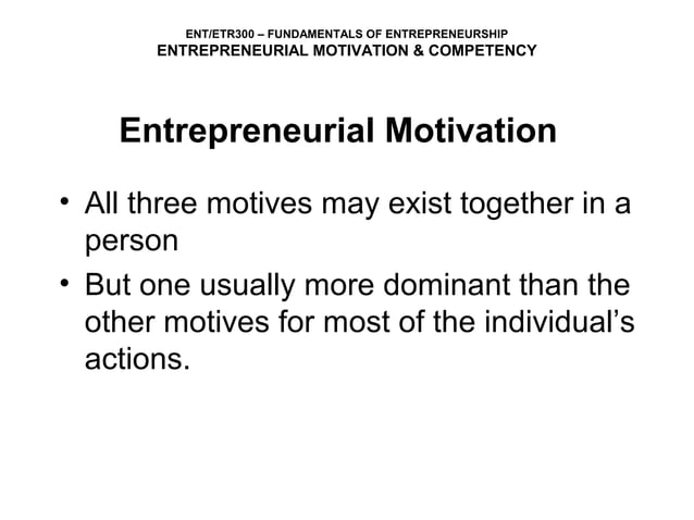 Ent300 module02 | PPT