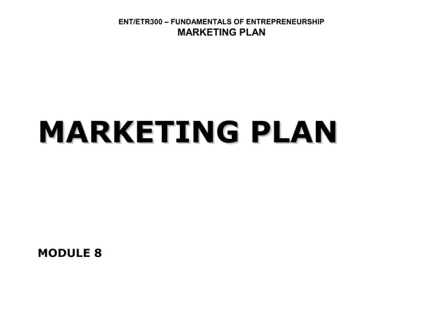 Ent300 module08 | PPT