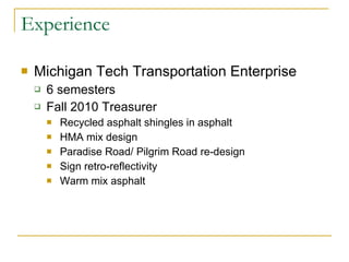 Tim Nygard Visual Resume | PPT