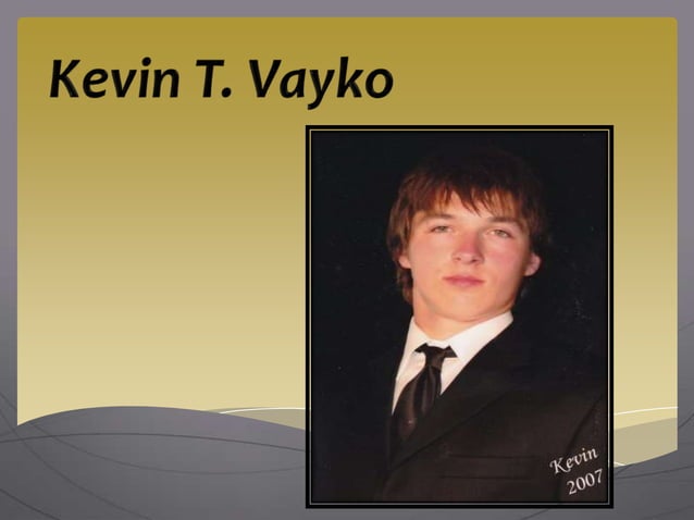 Kevin Vayko - Visual Resume | PPTX | Science