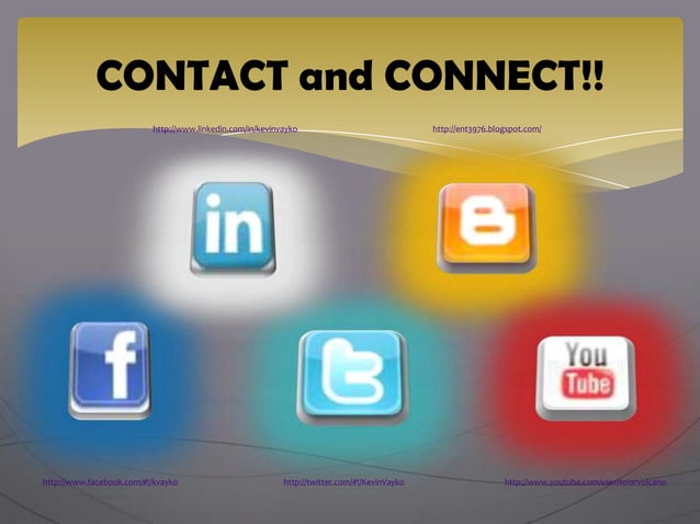 Kevin Vayko - Visual Resume | PPTX | Science