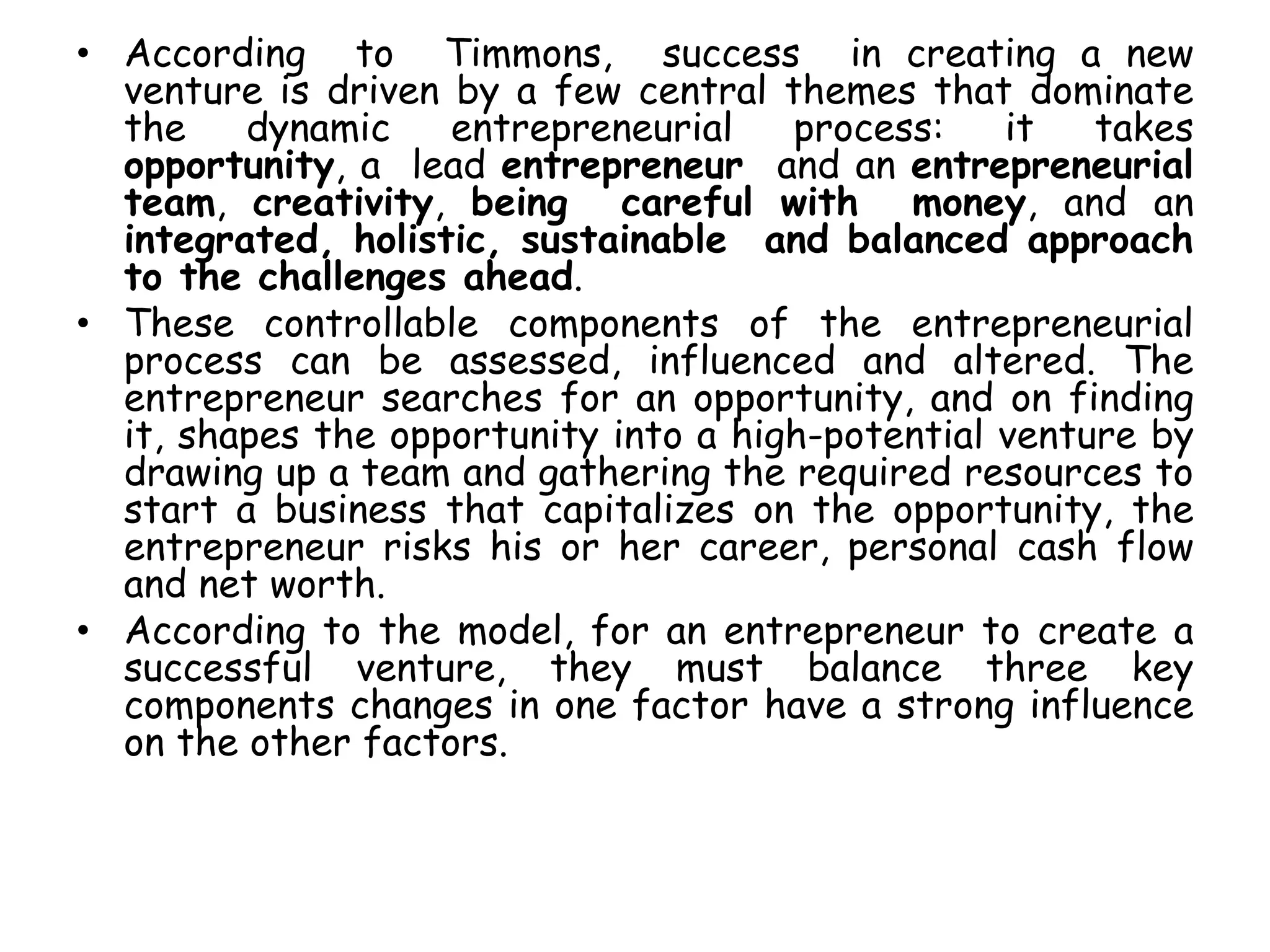 Chapter seven Entrepreneurship Freshman course | PPTX