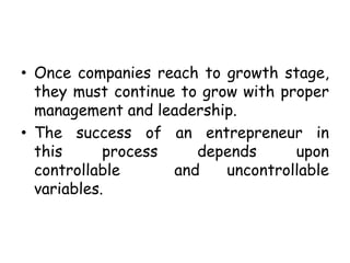 Chapter seven Entrepreneurship Freshman course | PPTX