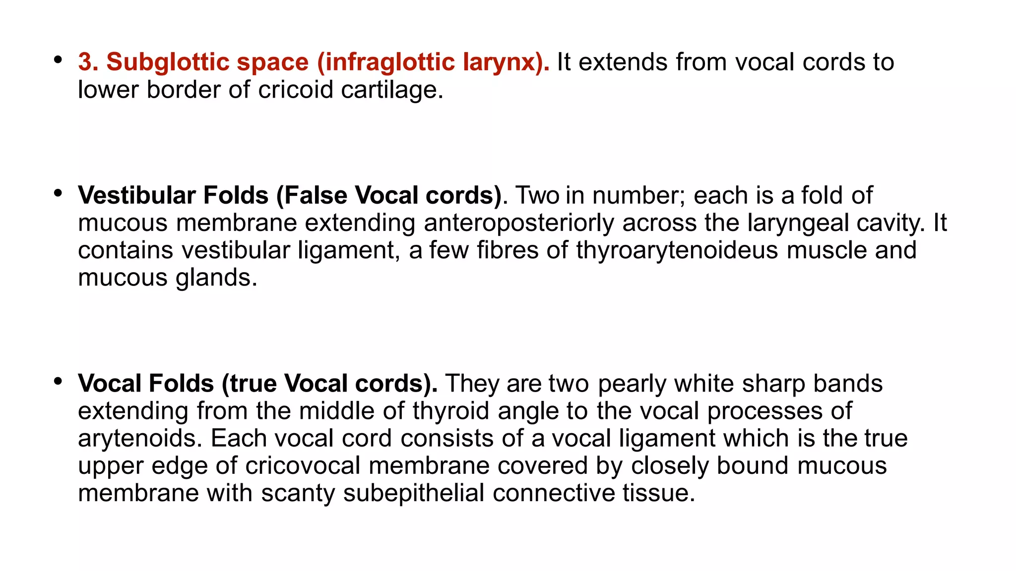 Anatomy of larynx | PPTX
