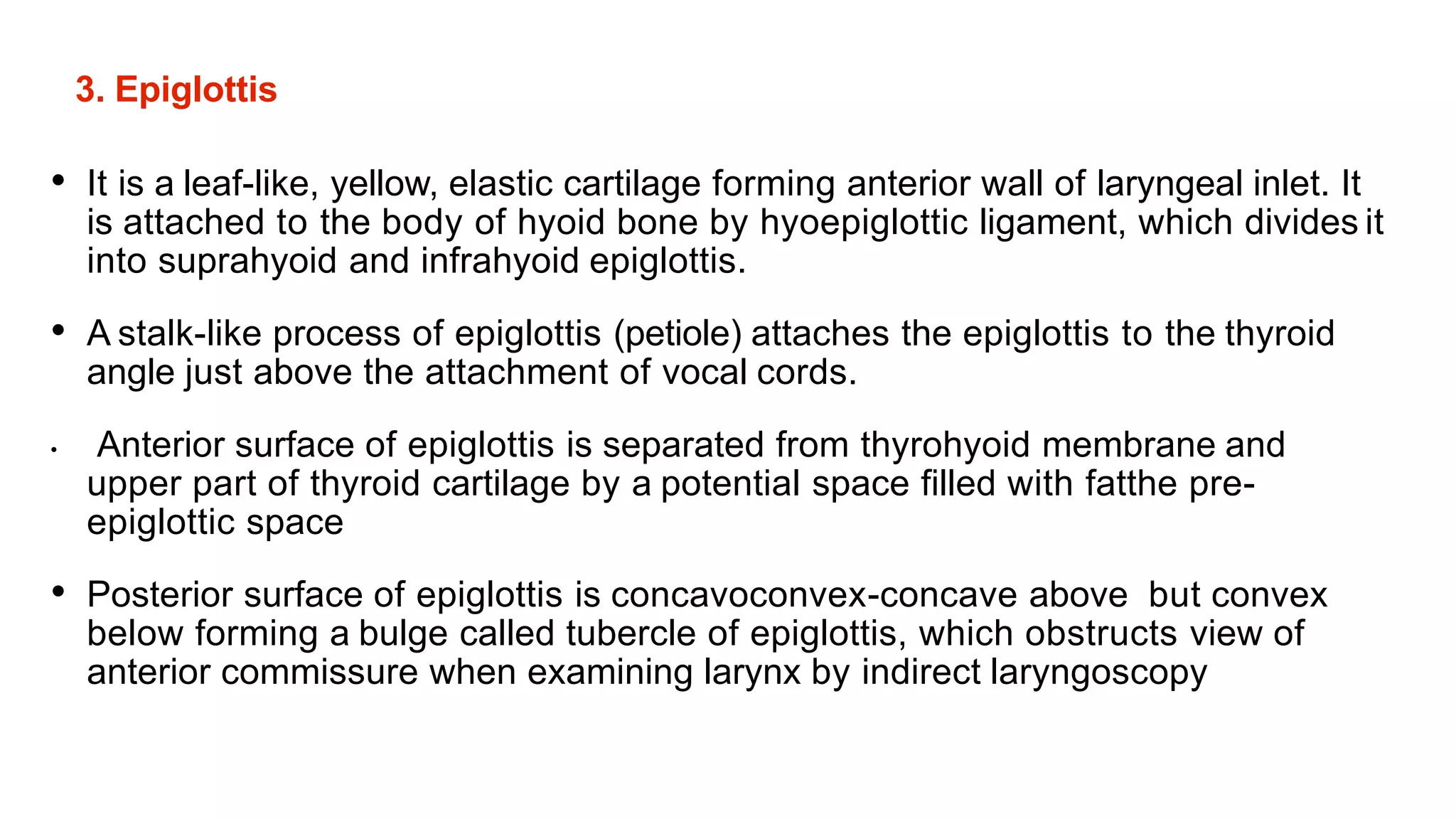 Anatomy of larynx | PPTX
