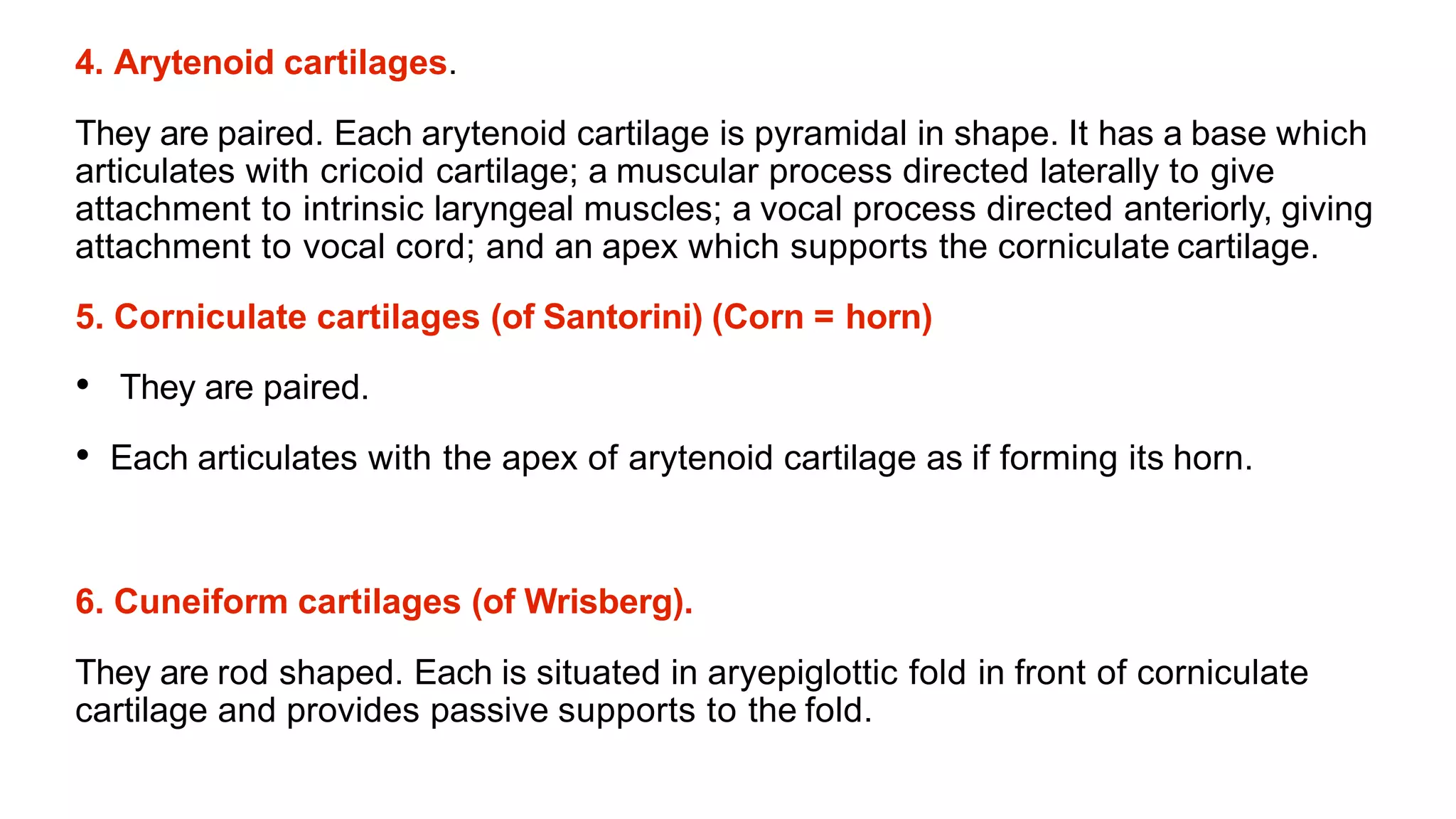 Anatomy of larynx | PPTX