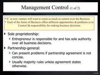 Ent9 the organizational plan | PPT
