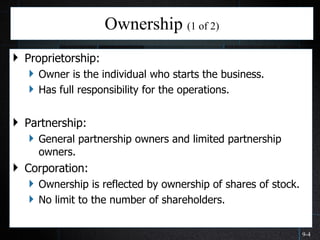 Ent9 the organizational plan | PPT