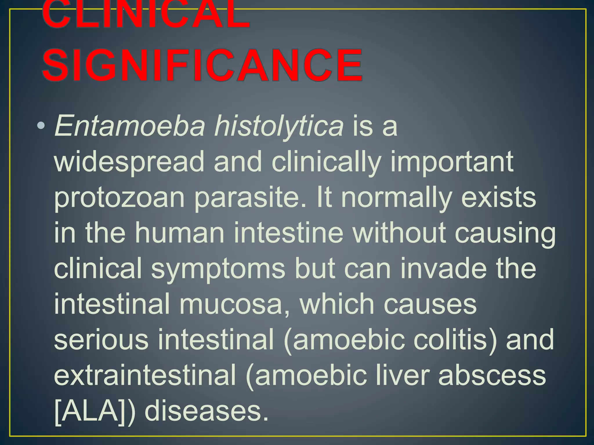 Entamoeba histolytica | PPTX