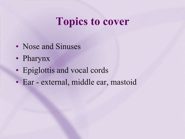 ENT anatomy. Bak | PPT