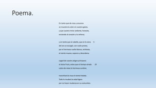 En tanto que de rosa y azucena de Garcilaso de la Vega | PPTX