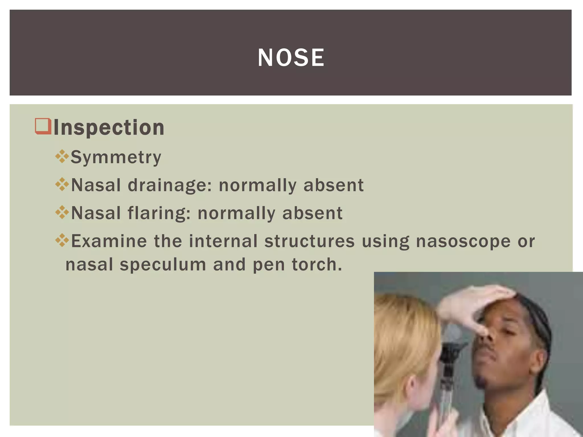 ENT NURSING ASSESSMENT | PPTX