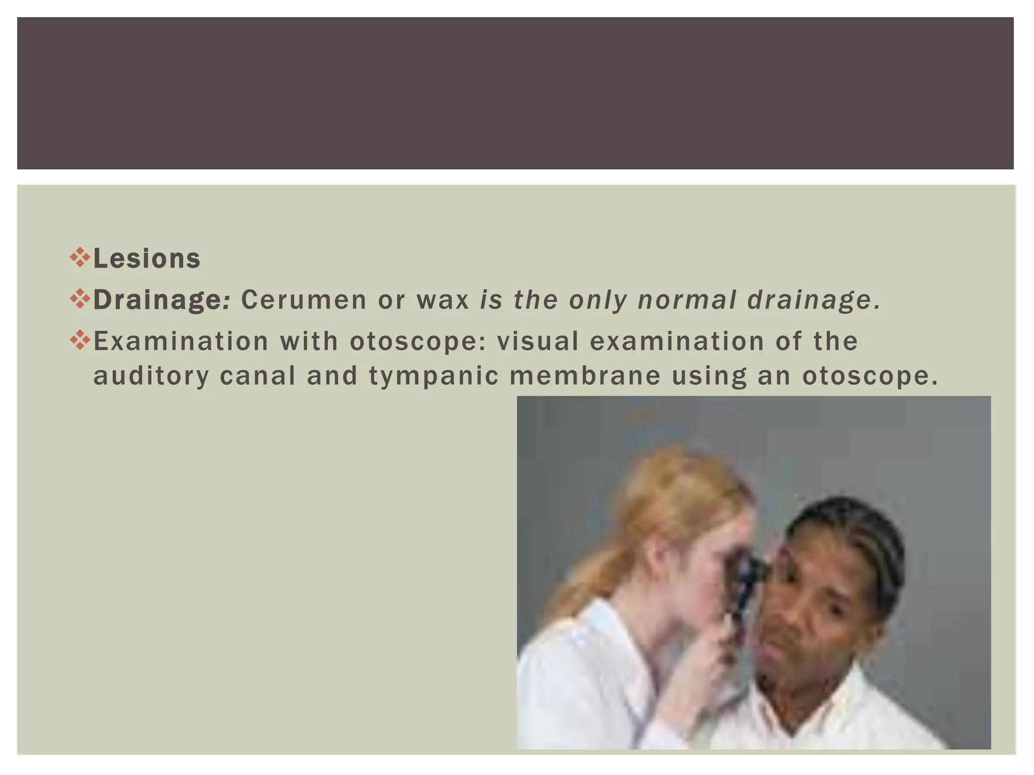 ENT NURSING ASSESSMENT | PPTX