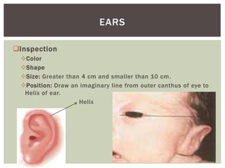 ENT NURSING ASSESSMENT | PPT