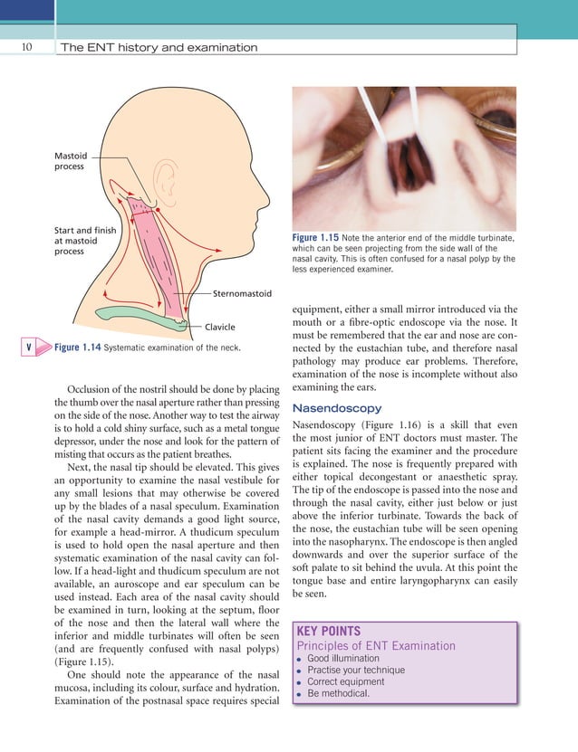 The ENT history and examination | PDF