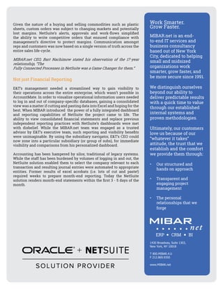 Case Study: E&T Plastics Reduces Risk and Takes Control with NetSuite ...
