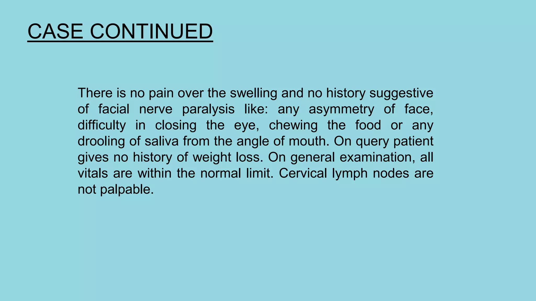Parotid Gland ( Case and Basic Anatomy) | PPTX